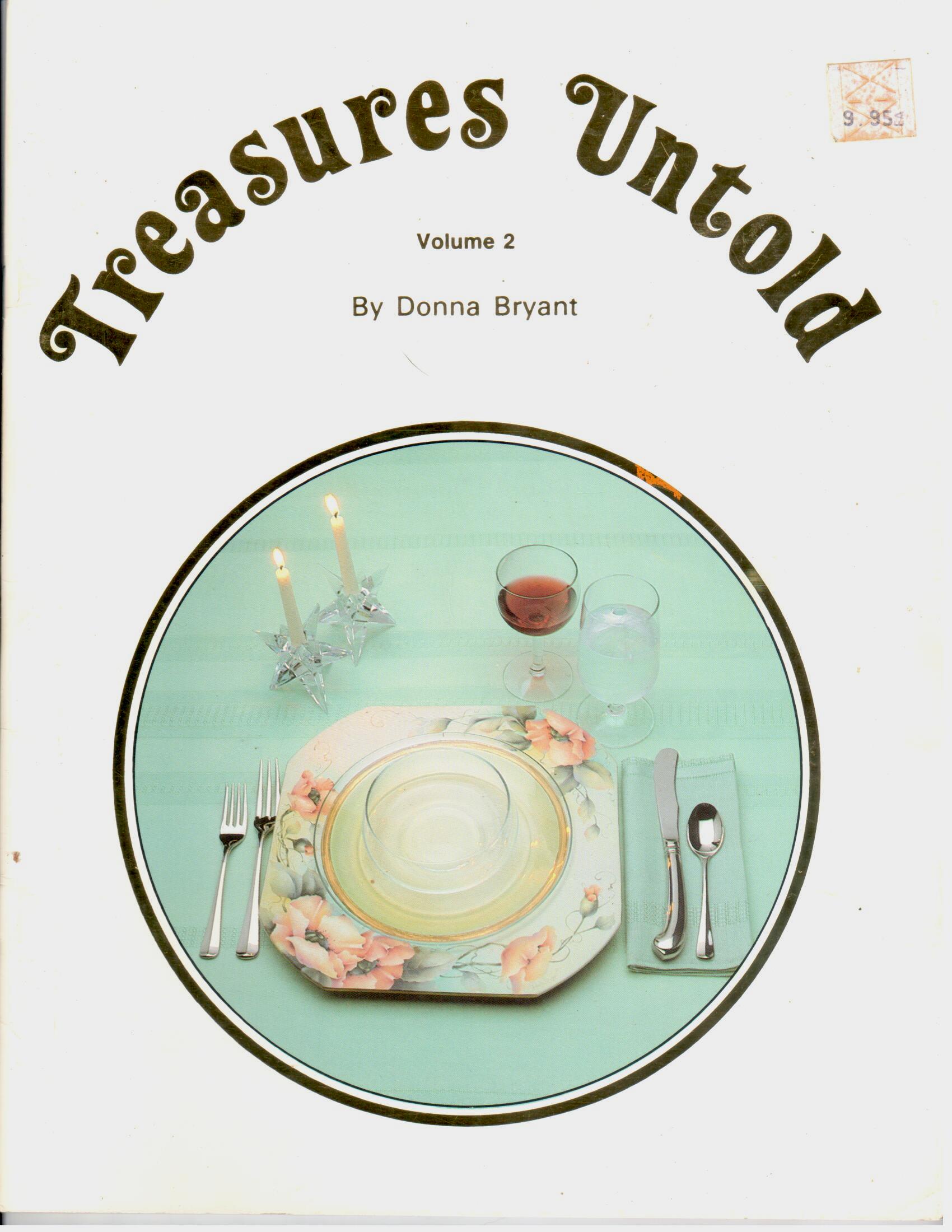 Decorative Painting Bookstore: CLEARANCE: Treasures Untold Vol. 2 - Donna Bryant